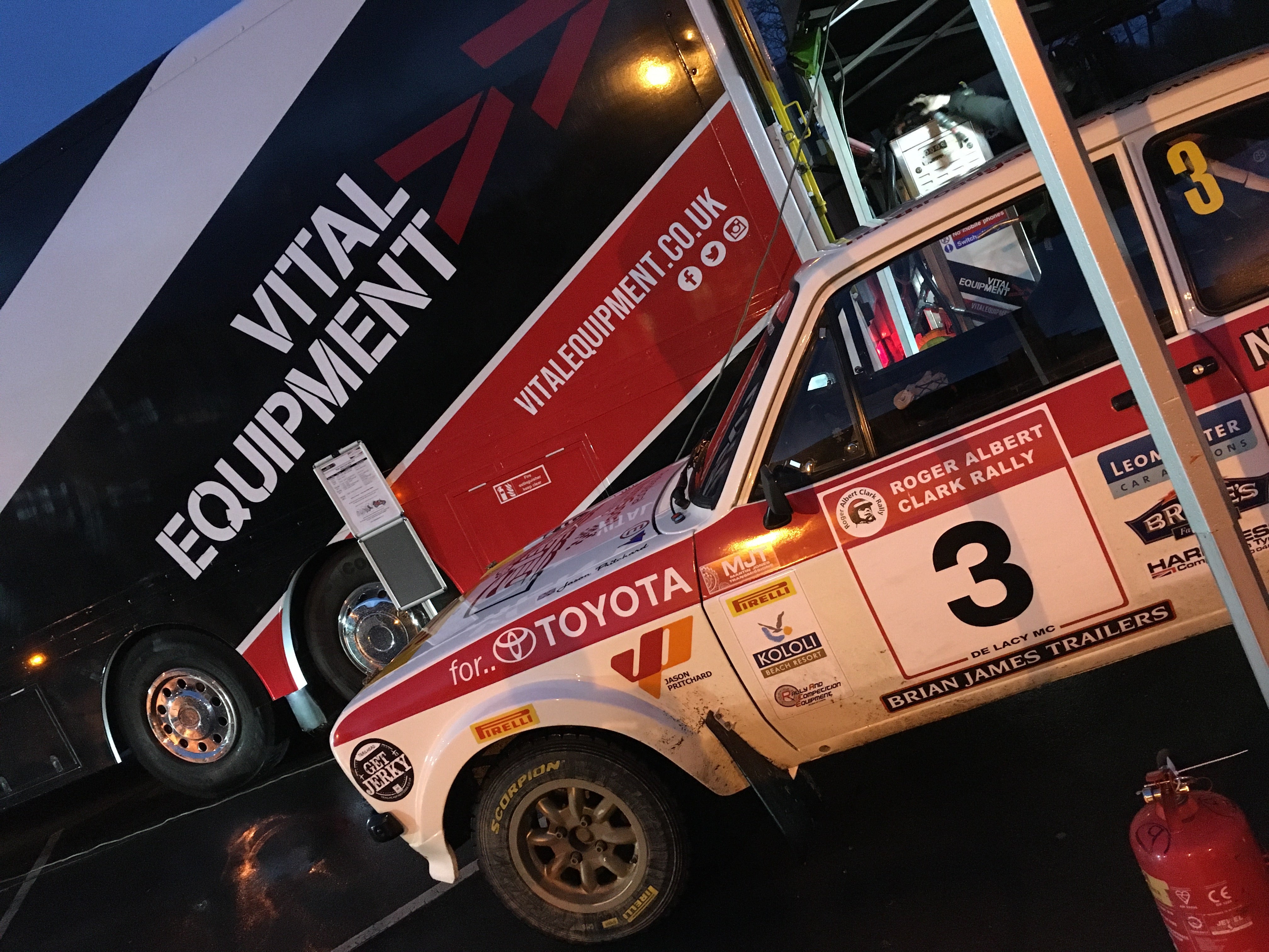 Vital Equipment Statement – Roger Albert Clark Rally 2025