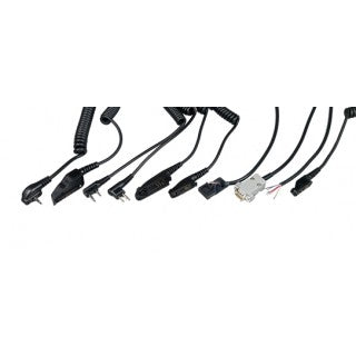 Stilo PTT & Pit Crew Headset Radio Cables